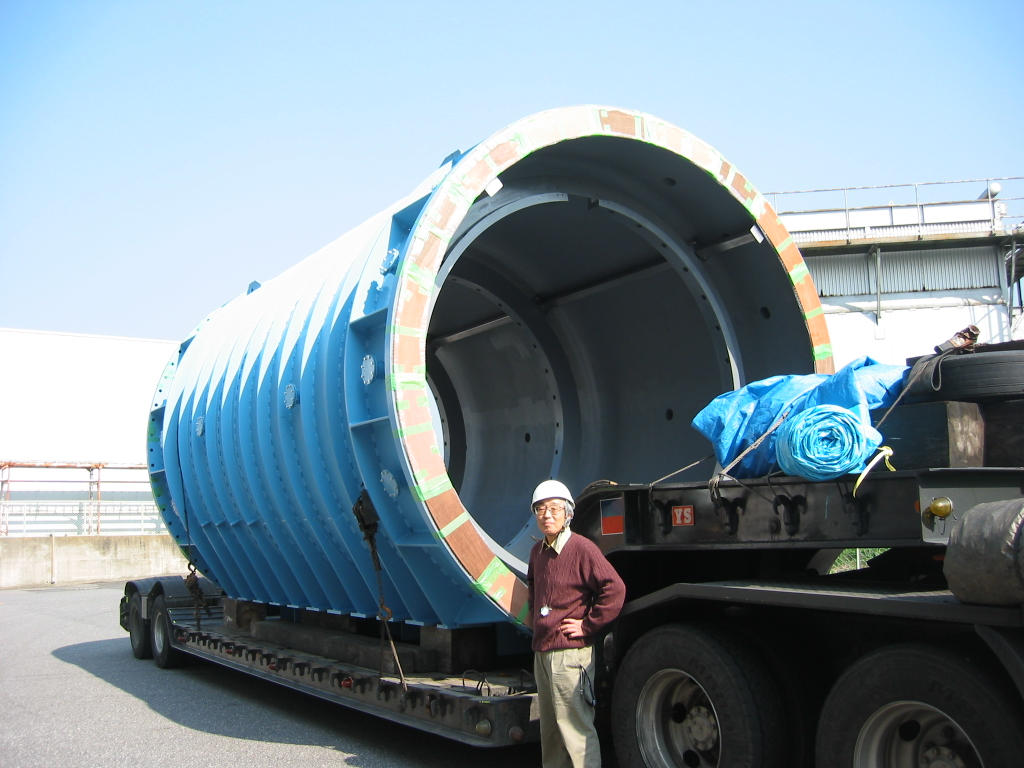 Main barrel vessel in KEK